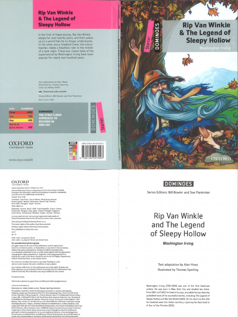 Rip Van Winkle and The Legend of Sleepy Hollow | PDF | The Legend Of ...