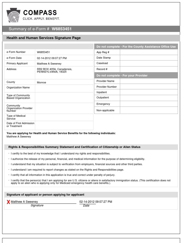 Compass Application 2.14 | Download Free PDF | Supplemental Nutrition ...