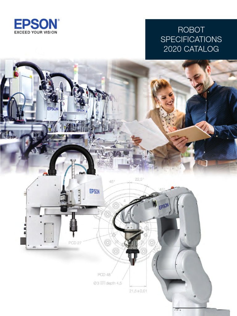 Epson Robot Specifications 2020 Catalog | PDF | Robot | Robotics