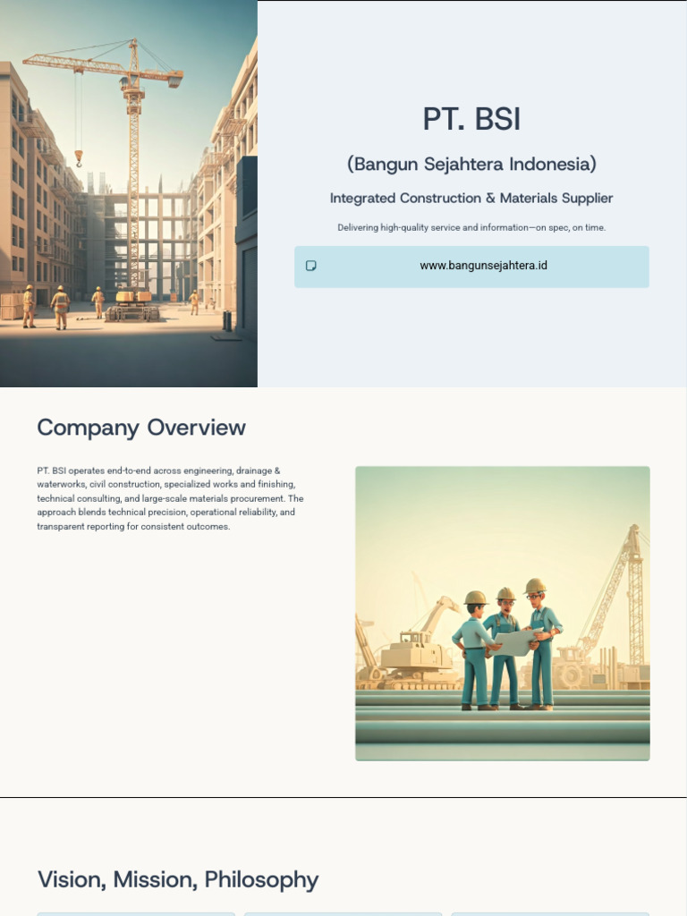 Integrated Construction Solutions Indonesia | PDF | Reliability Engineering