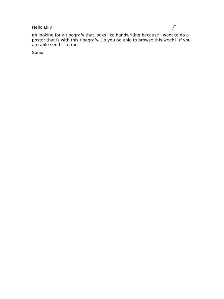 Hello Lilly | PDF