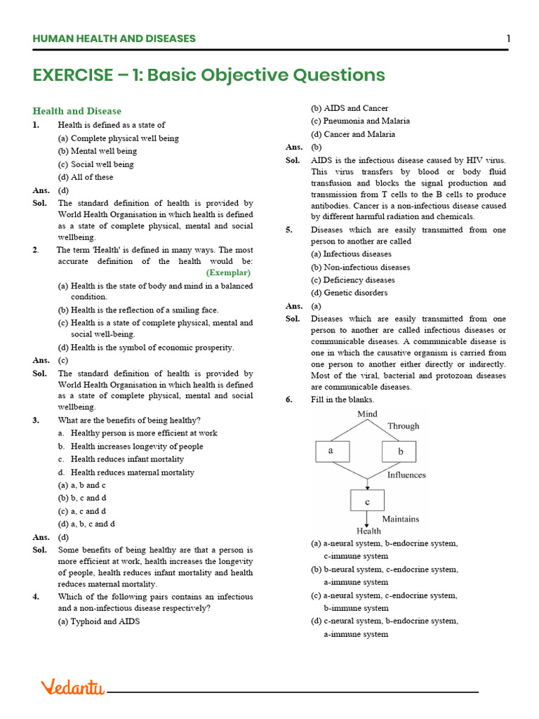 Understanding Health and Diseases | PDF | Immune System | Adaptive ...