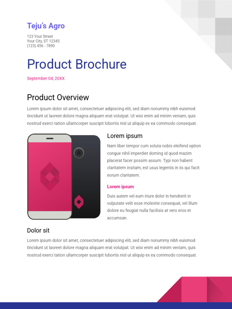 Brochure Mine | PDF