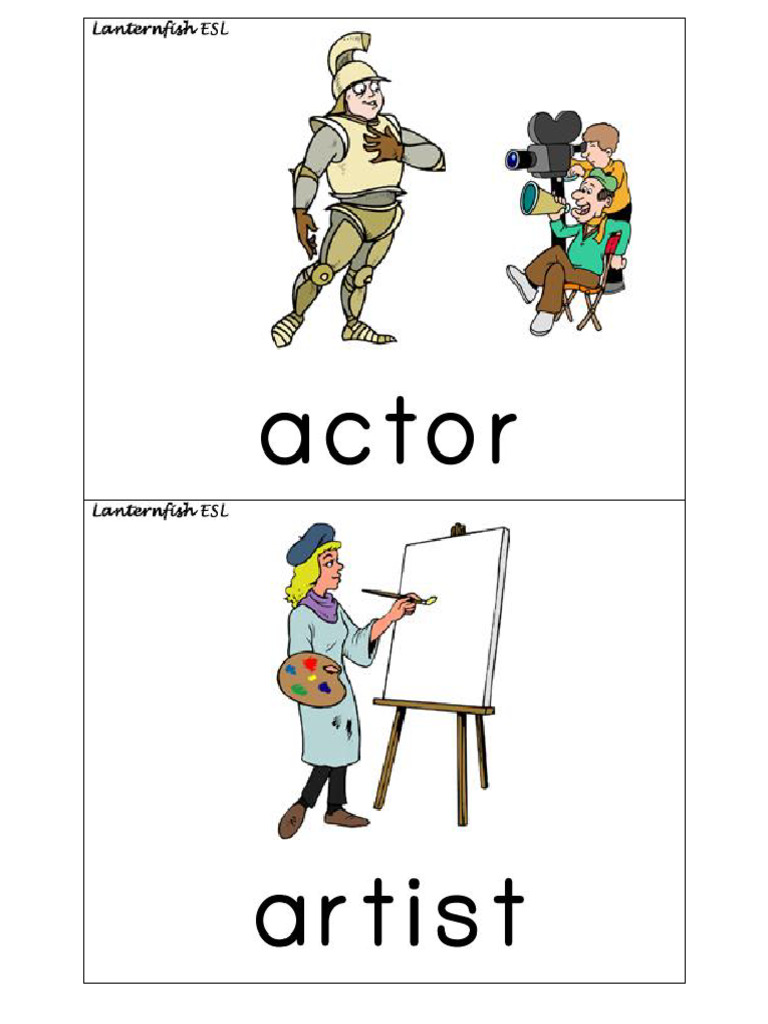 Jobs Flashcards | PDF