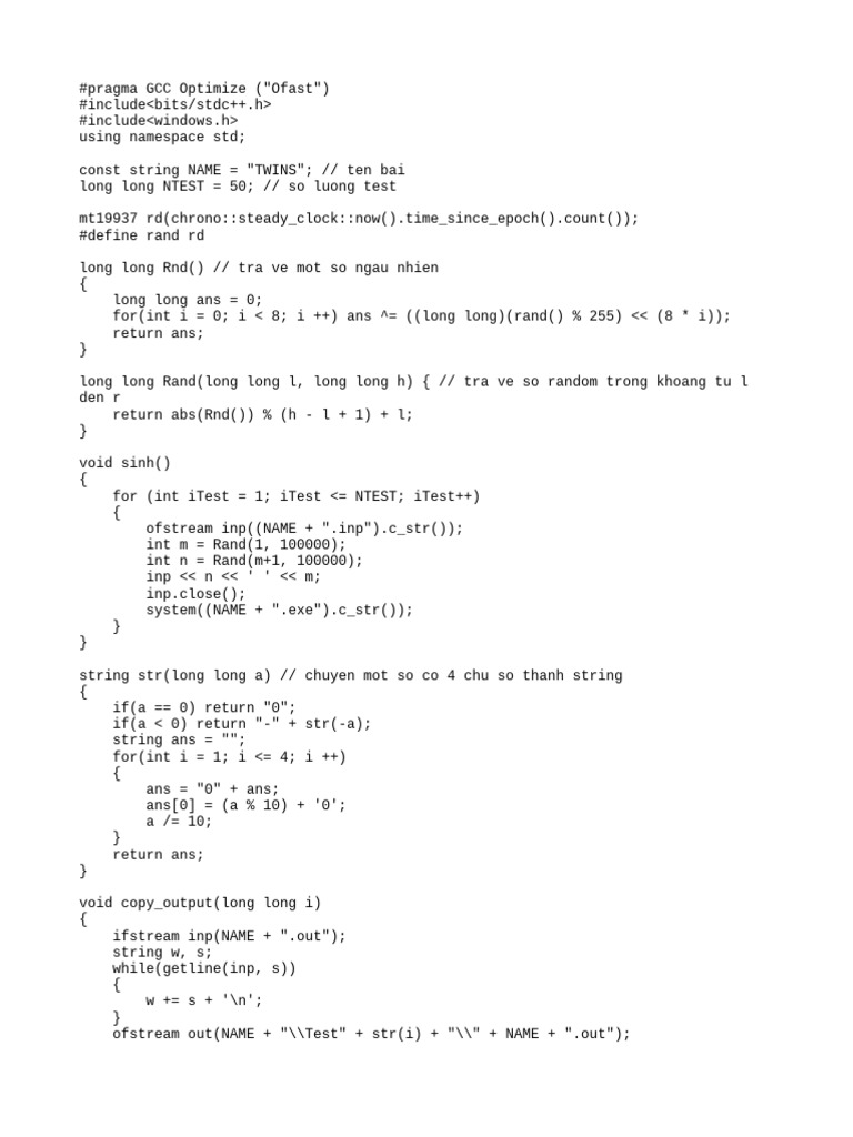 Code Test | PDF