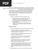NSPE Code of Ethics For Engineers | PDF | Engineer | Conflict Of Interest