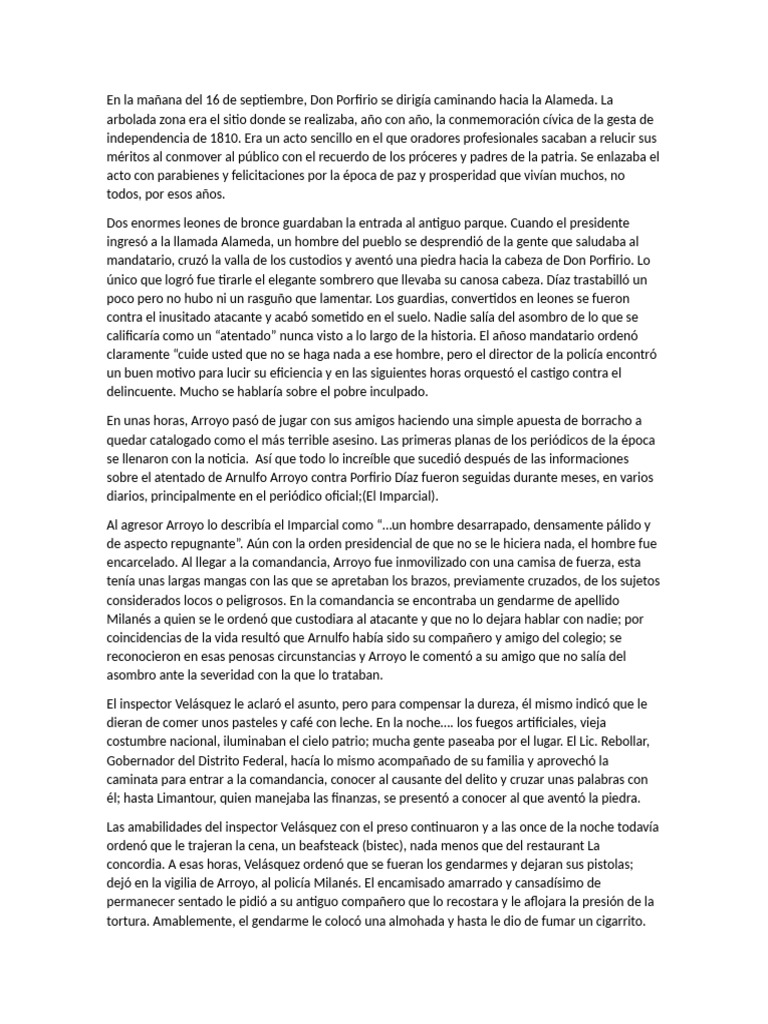 El Atentado | PDF