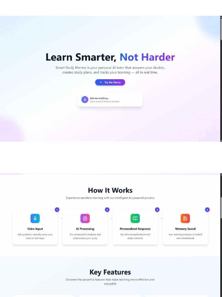 Smart Study Mentor | PDF