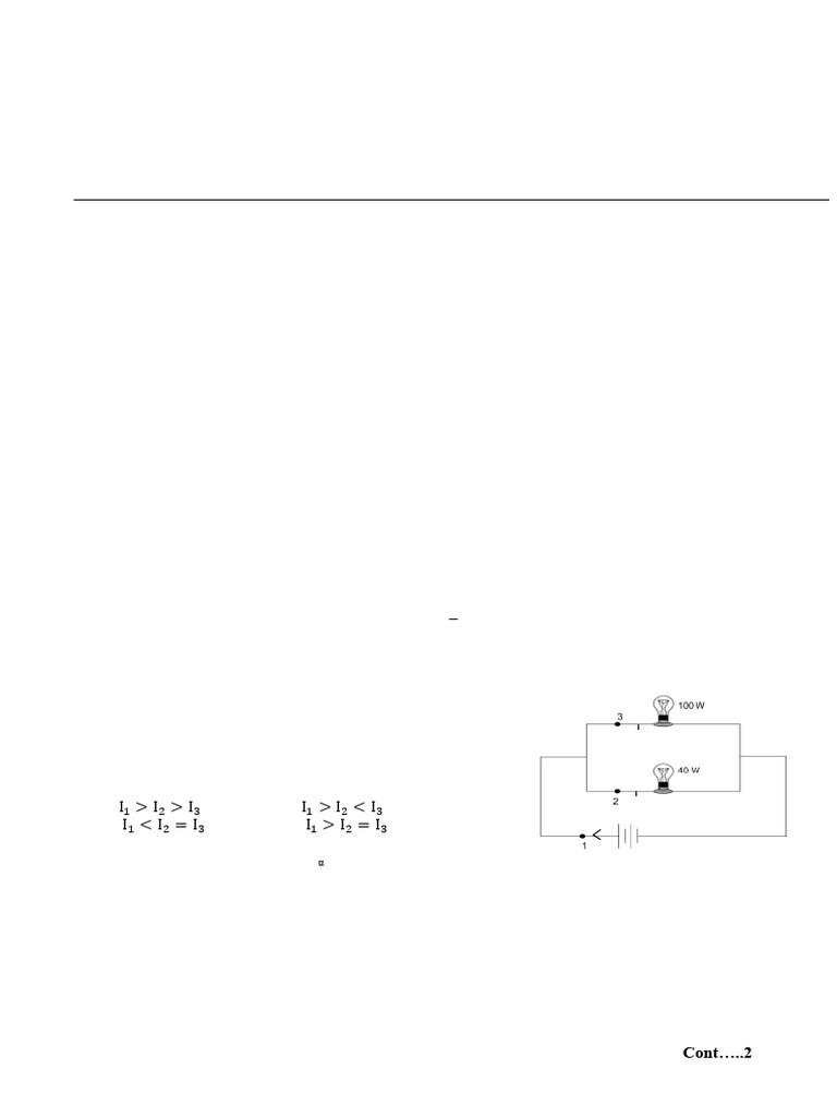 XII - Physics - Half Yearly Exam - 2023-24 Uttam Shee - A | PDF | Inductance | Inductor