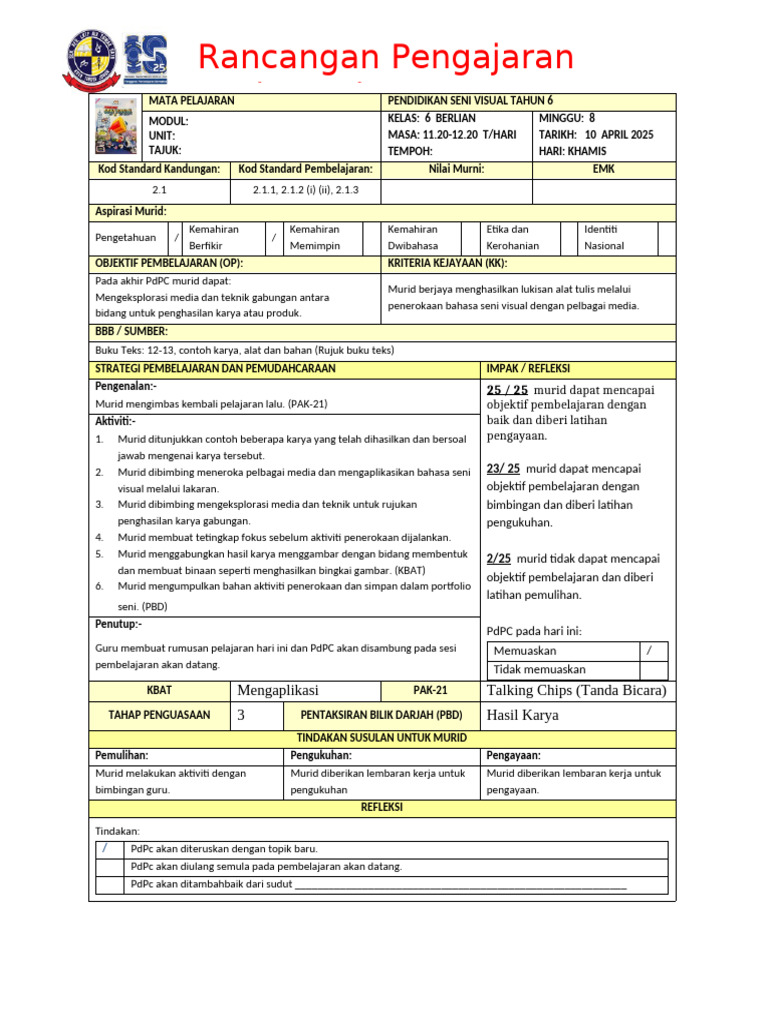 PSV 6 Berlian - 11 April2025 | PDF