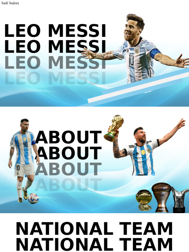Lionel Messi - Presentation | PDF