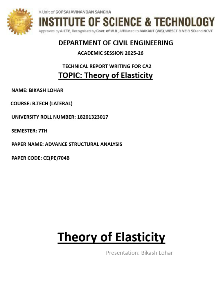 Advance Structural Analysis | PDF