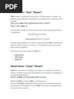 Curriculum Root Word Spect | PDF