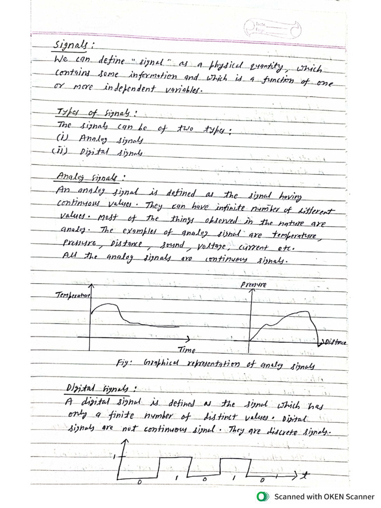 Signals - Digital System | PDF