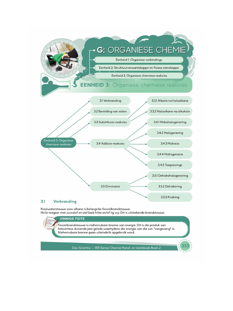 Organiese Chemie Deel 3 | PDF