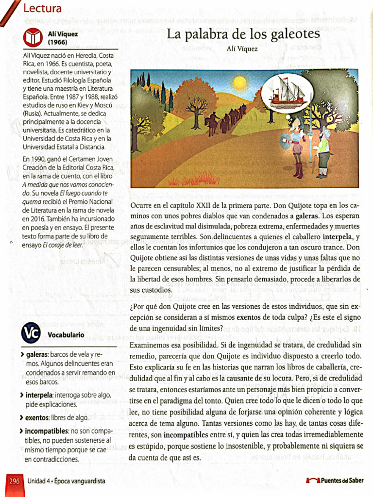 La libertad de los galeotes en Quijote | PDF | Libertad | Don Quijote