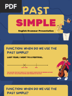 Simple Past Tense Presentation | PDF | Verb | English Grammar