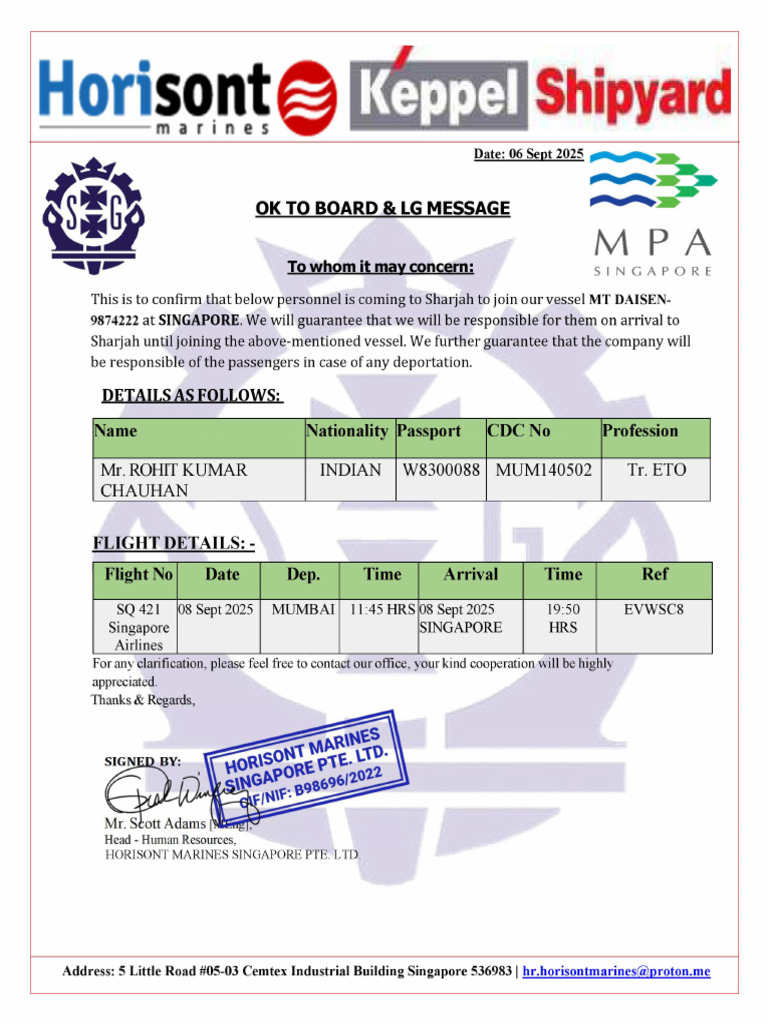 Ok To Board & LG | PDF