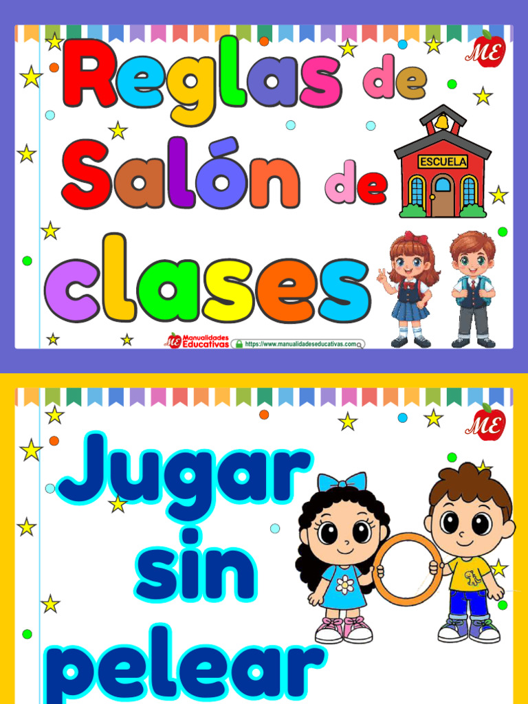 Normas para un salón sin peleas | PDF