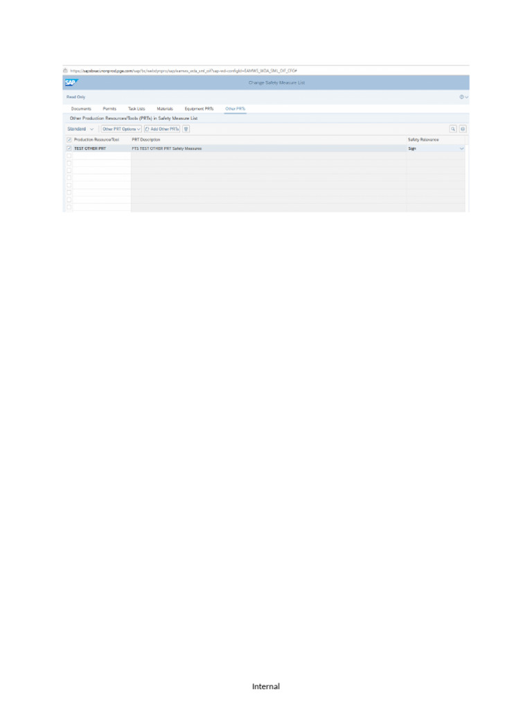 EHS PM Integration App SAP | PDF