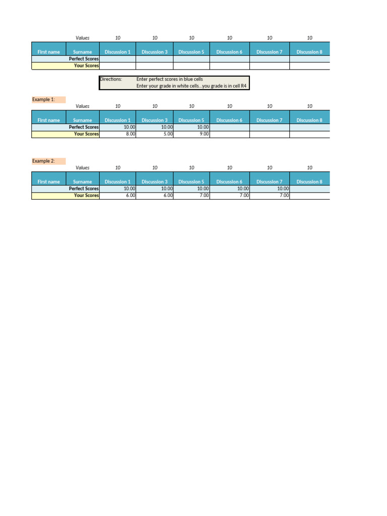 Grade Calculation and Scoring Guide | PDF | Educational Assessment And ...