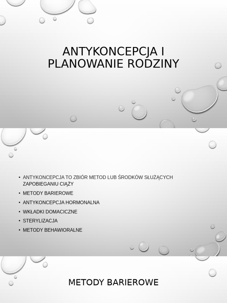 Antykoncepcja I Planowanie Rodziny | PDF