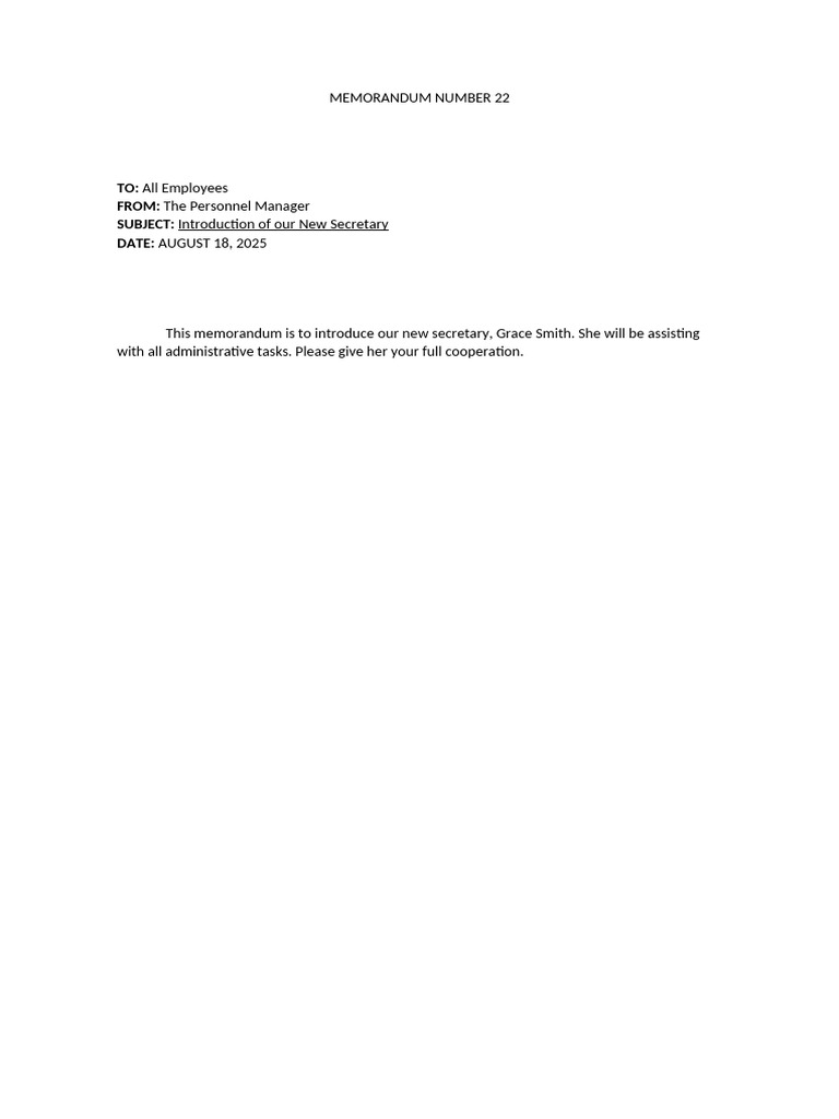 Memorandum Page 206 | PDF