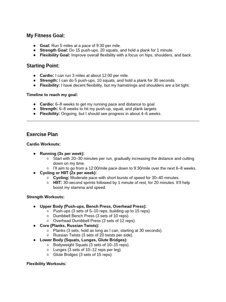 Work Out | PDF