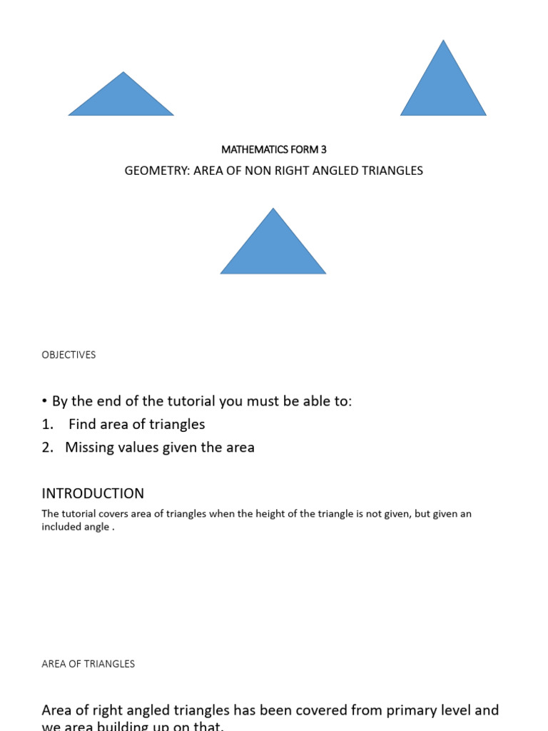 Mathematics Form 3-5 | PDF