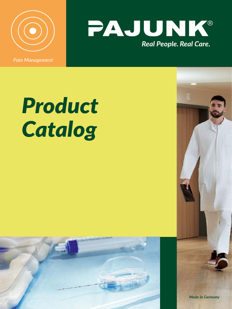 Pain Management Product Catalog | PDF | Syringe | Injection (Medicine)