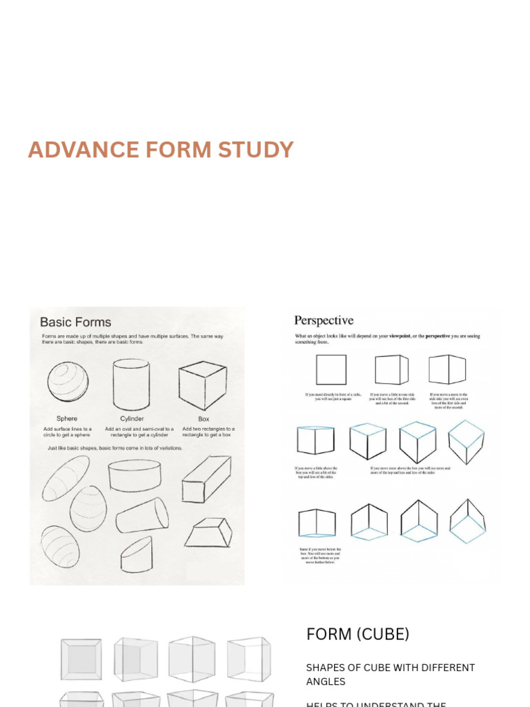 Advance Form Study | PDF