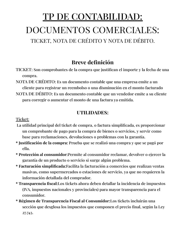 Tp Contabilidad Clari | PDF | Factura | Contabilidad