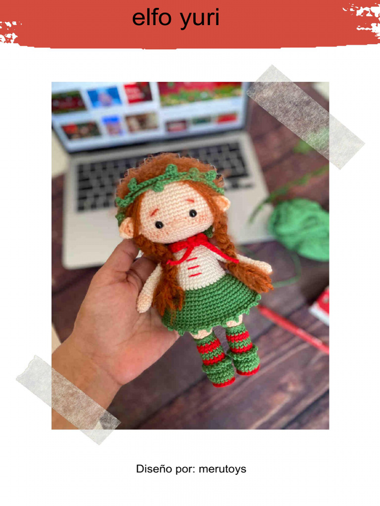 Patrón de Elfo Yuri a Crochet | PDF