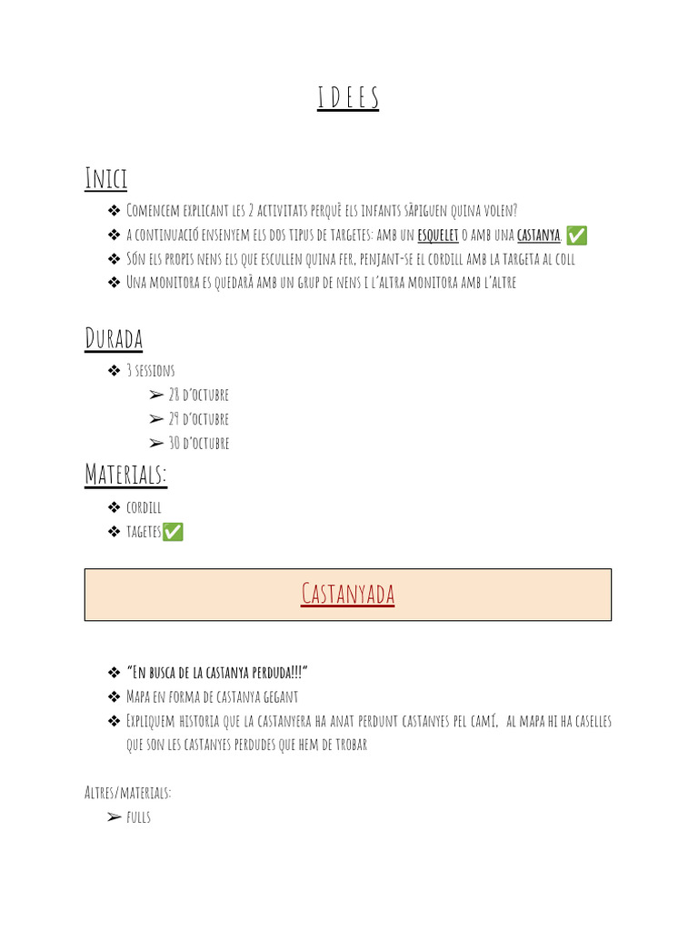 Idees | PDF