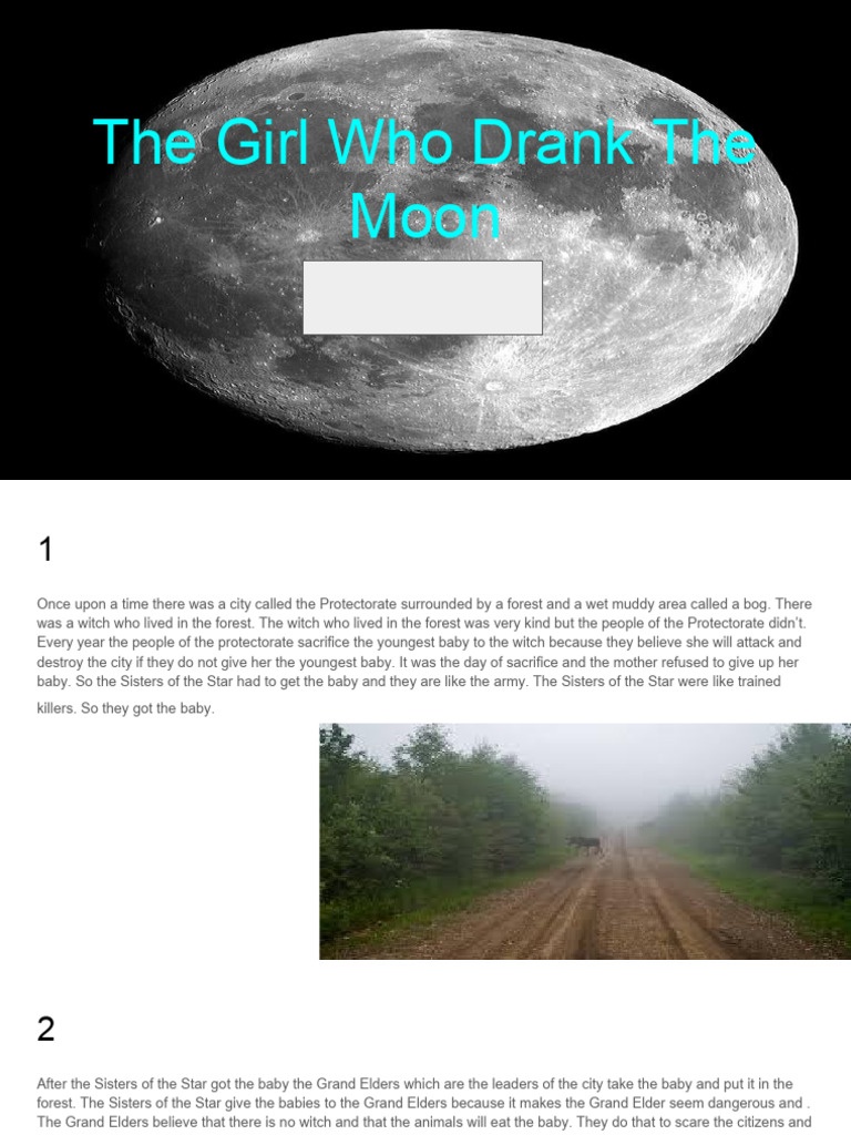 The Girl Who Drank the Moon Summary | PDF