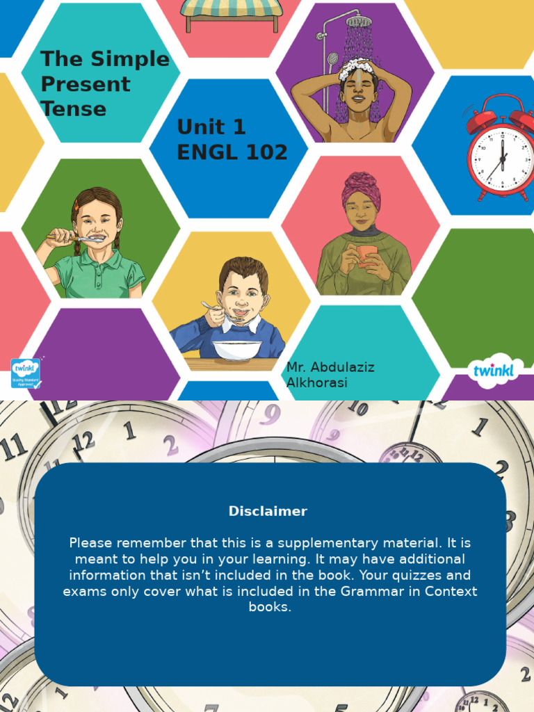Simple Present Tense & Pronouns Guide | PDF | Grammatical Number | Pronoun