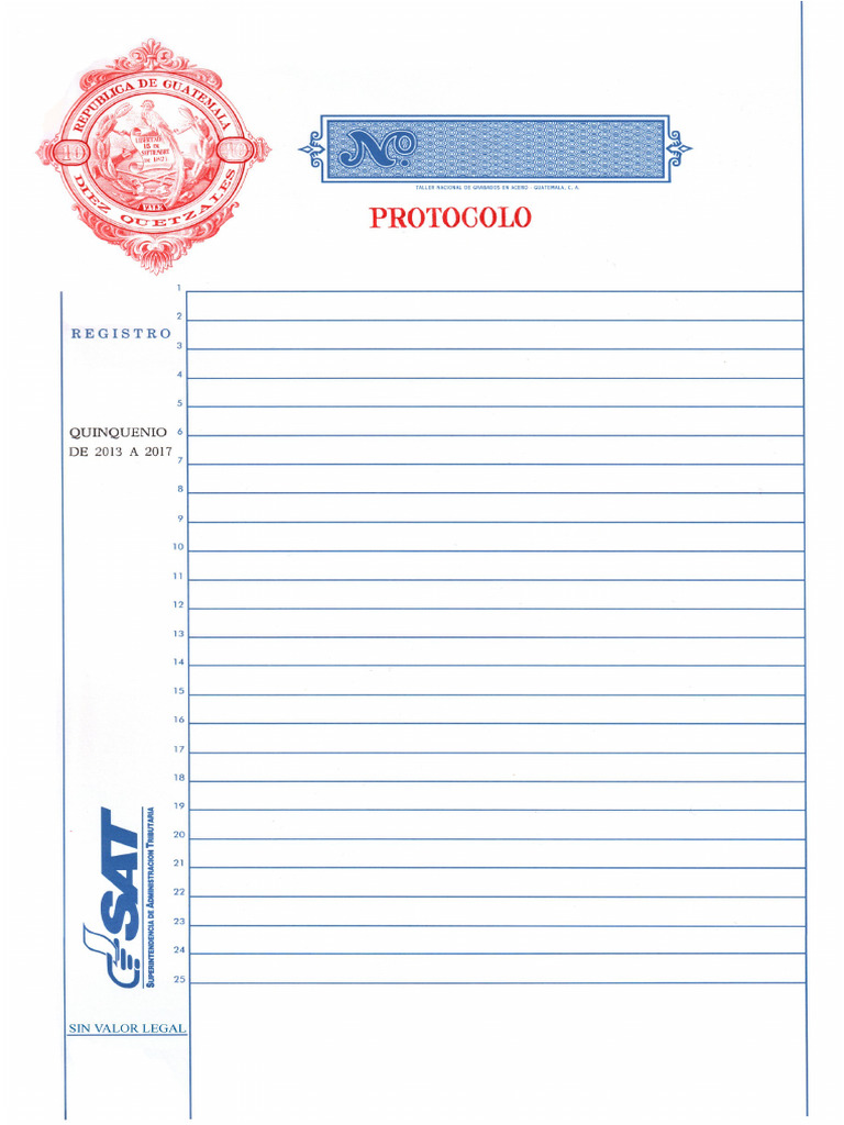 Hoja de Protocolo | PDF