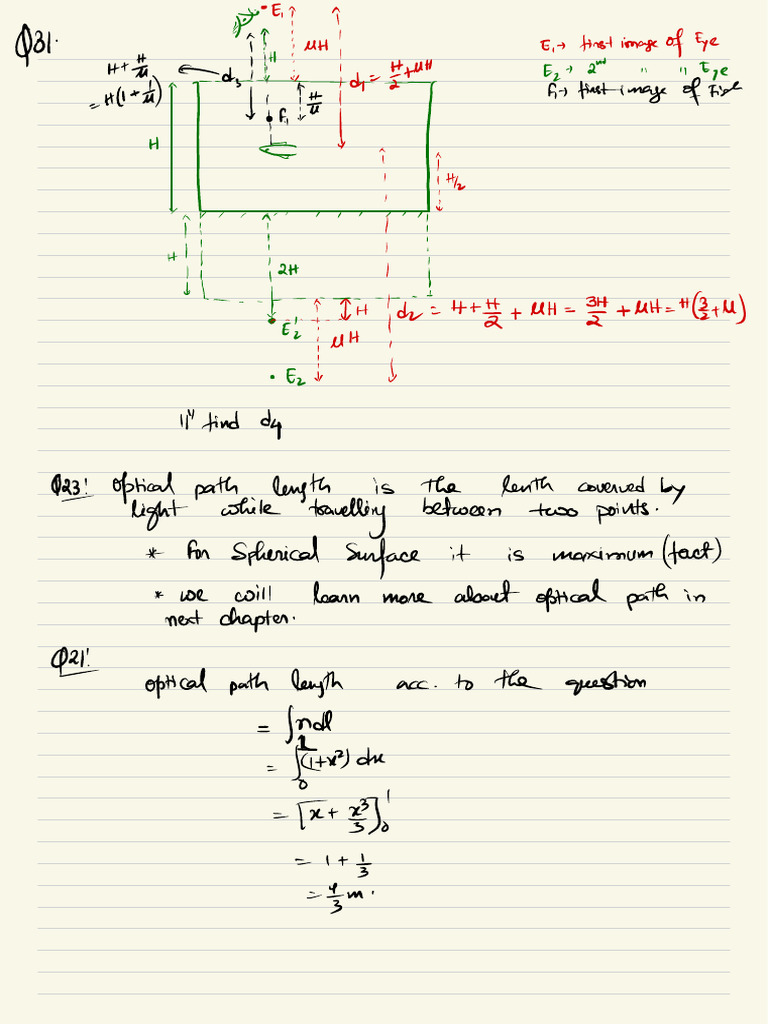 Understanding Optical Path Length | PDF | Applied And Interdisciplinary ...