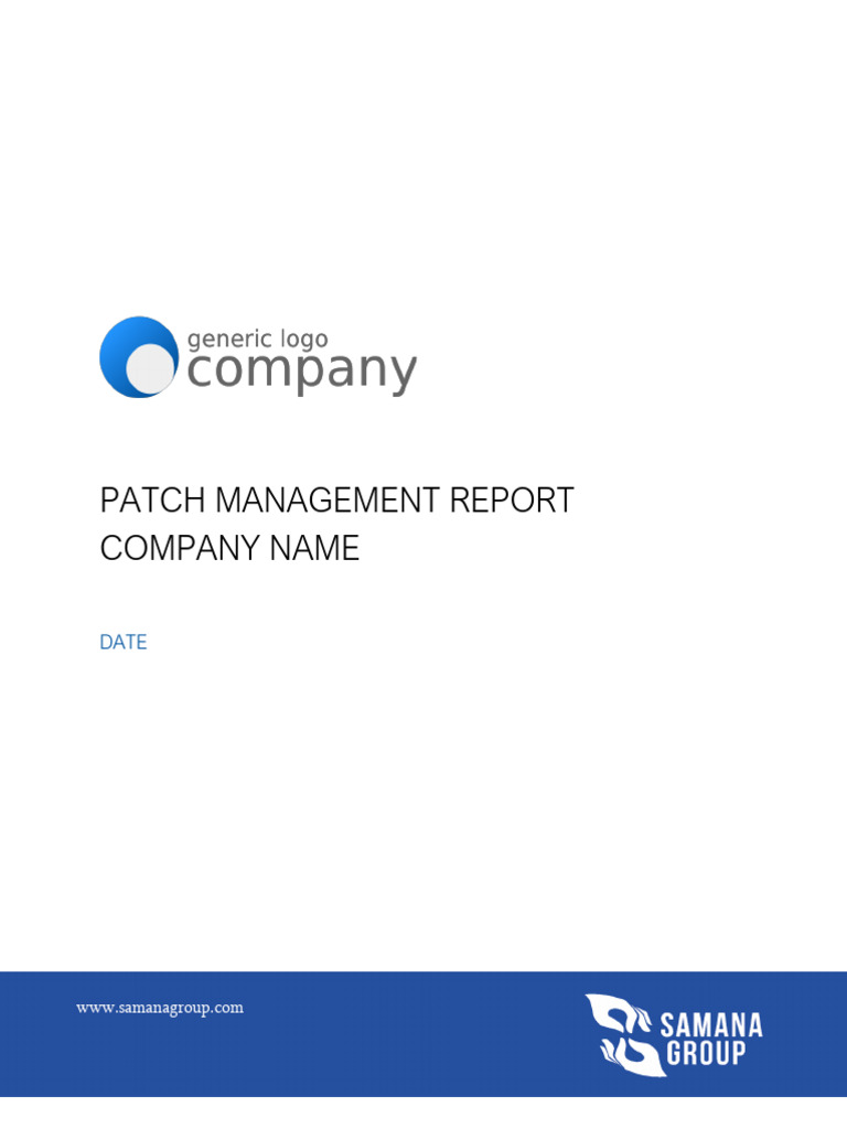 Patch Management Template Executive SummaryV0.1 | PDF | Windows 10 | Regulatory Compliance