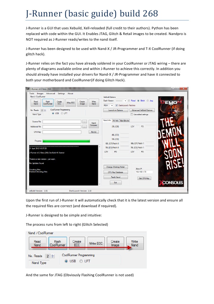 J Runner UserGuide | PDF | Flash Memory | Error Detection And Correction