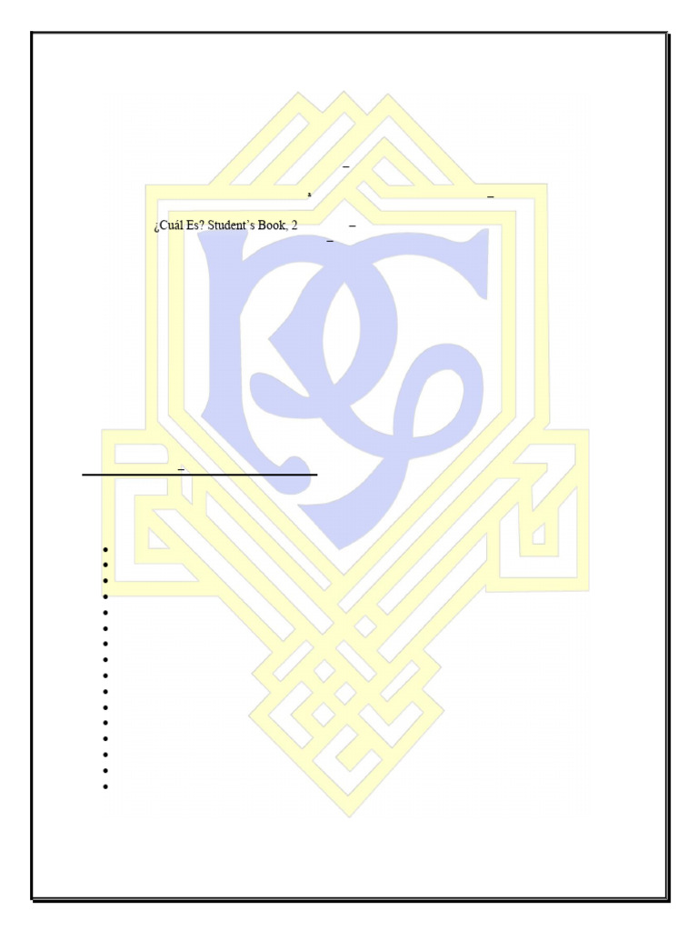 Form 4 SPANISH Scheme of Work 2023-2024 Term 2 | PDF | Grammatical ...