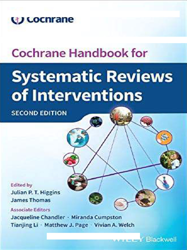 Cochrane Handbook: Systematic Reviews 2nd Ed | PDF | Meta Analysis ...