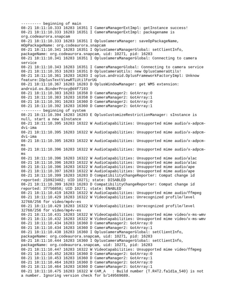 Log Cat 1755796270244 | PDF | Computer Engineering | Computer Architecture