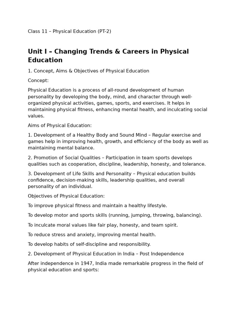 PHE Subject Code Overview | PDF | Asana | Physical Fitness