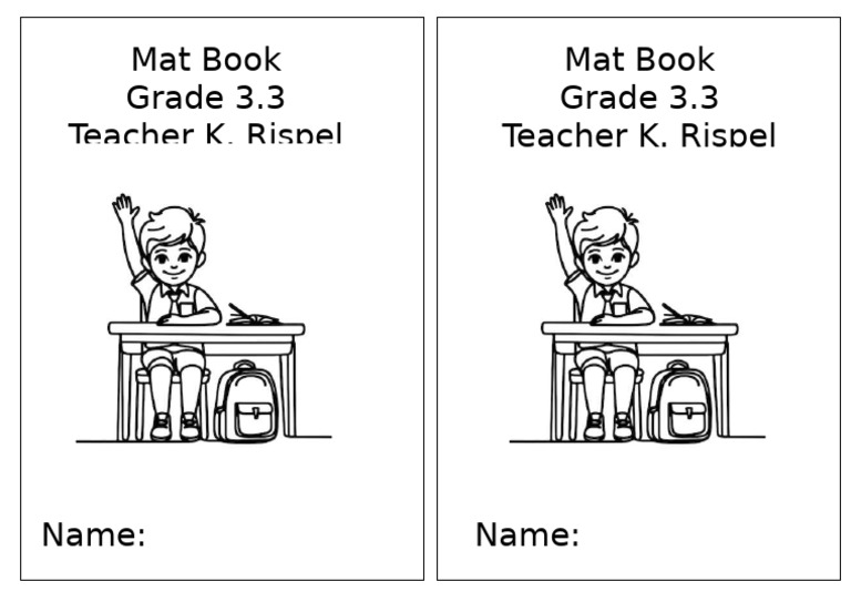 Matbook Cover | PDF