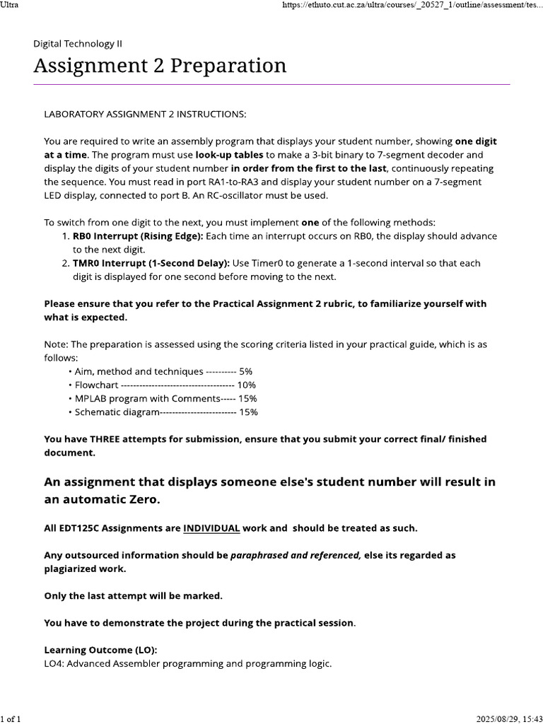 Assignment 2 Instructions | PDF