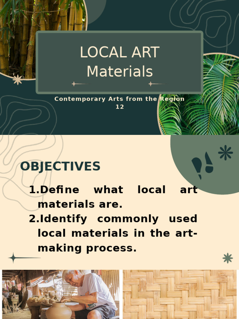 Local Art Materials Overview | PDF