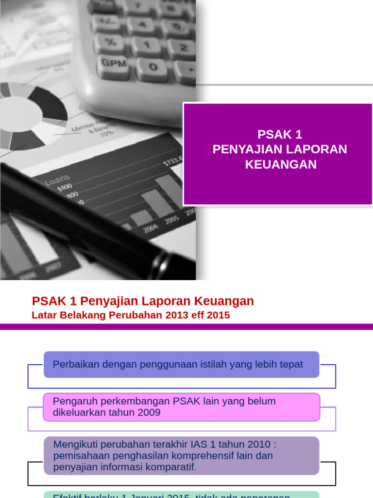 PSAK 1 Penyajian Laporan Keuangan IAS 1 15092018 | PDF