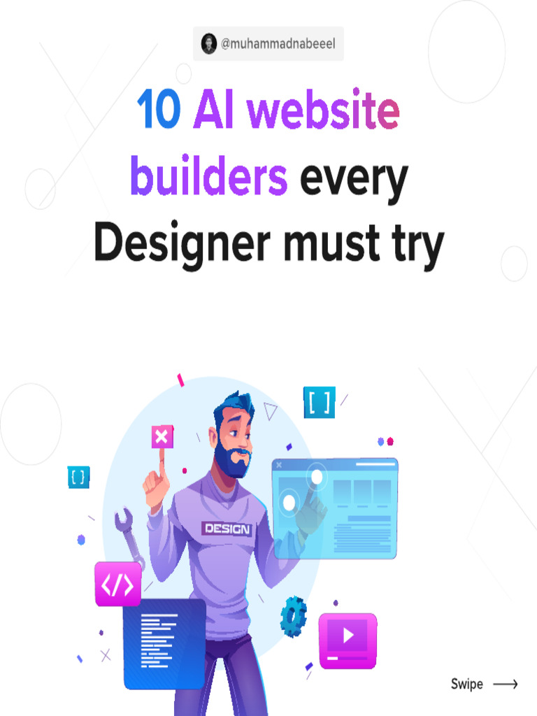 10 AI Website Builders For Designers | PDF