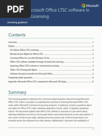 Microsoft Office LTSC Licensing Guide | PDF | Microsoft Office ...